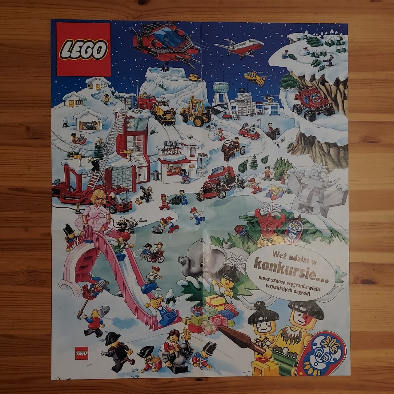 LEGO System Poster 1995 duży | Wejherowo | Kup teraz na Allegro Lokalnie