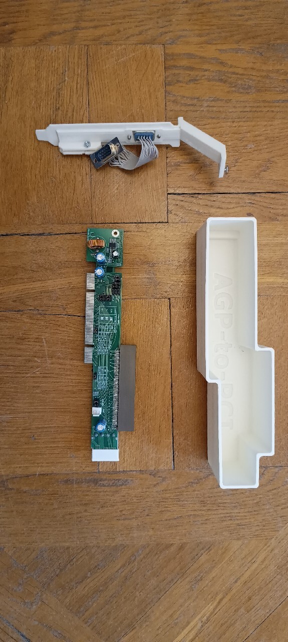 Adapter Agp do Pci dla kart 3 voodoo 3 4 5 Agp | Warszawa | Kup teraz ...