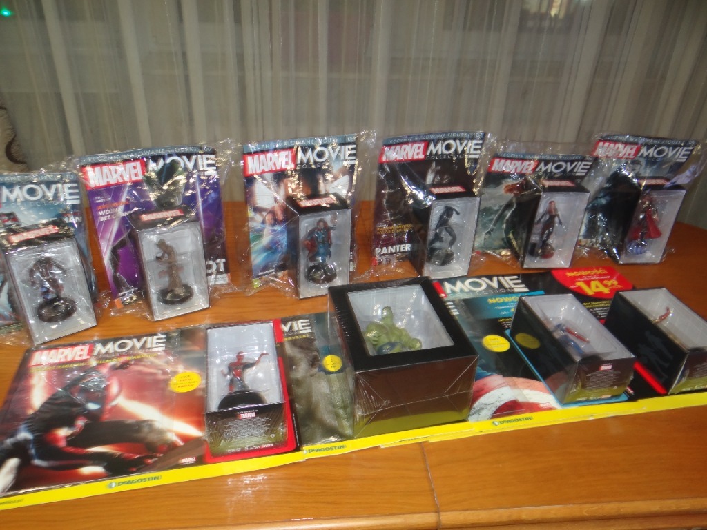 MARVEL MOVIE COLLECTION nr. 1,2,3,4,5,6,7,8,9,10 | Lipsko | Licytacja ...