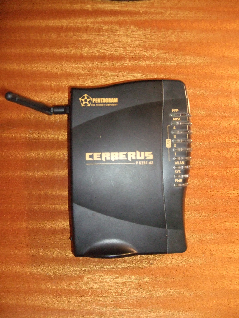 Pentagram P 633142 Cerberus Router ADSL2+ WiFi | Lubań | Kup teraz na ...