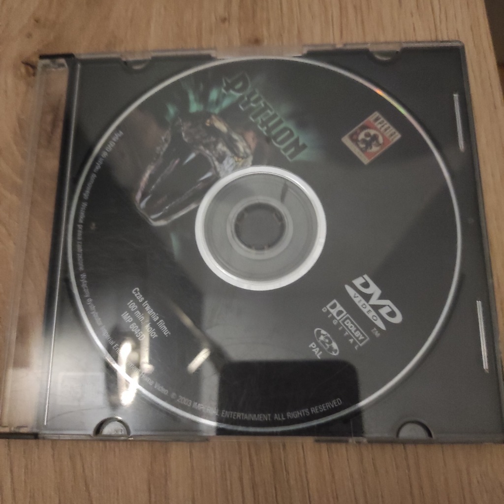 Python - Film DVD | Kraków | Ogłoszenie na Allegro Lokalnie