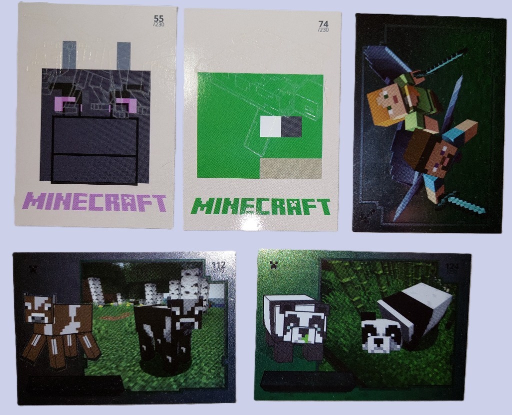 Karty Panini Minecraft Adventure | Warszawa | Kup teraz na Allegro Lokalnie