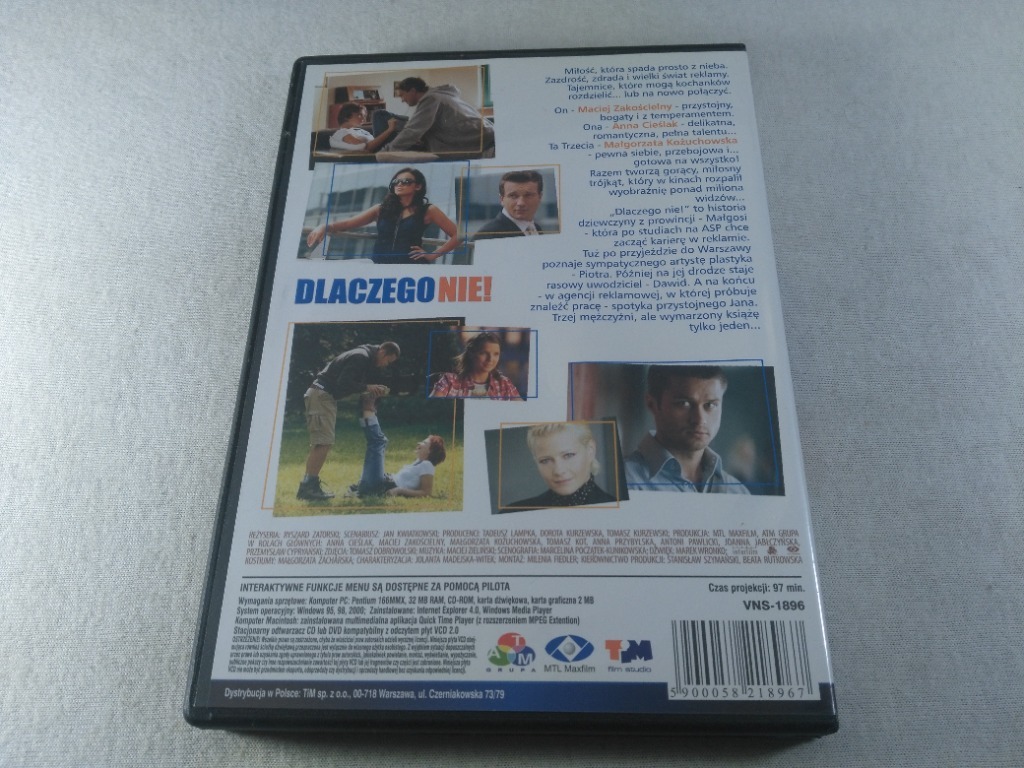 Film VCD - Dlaczego Nie! | Wrocław | Kup teraz na Allegro Lokalnie