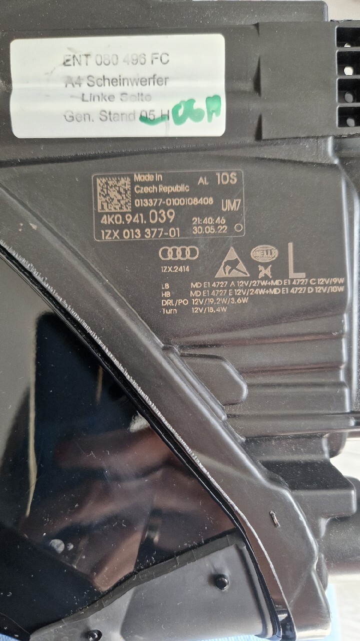 Lampa przód Audi A6 C8 Full Led Matrix 4K0.941.039 | Karczmiska | Kup ...