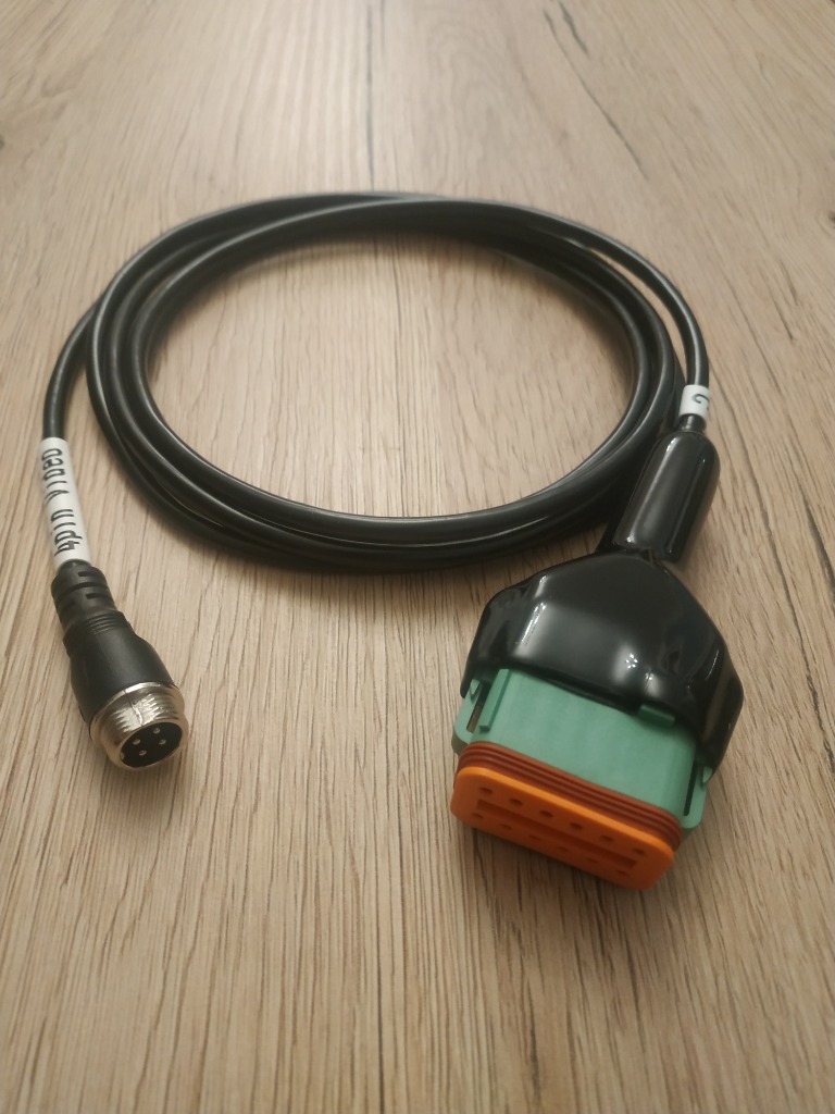 ISOBUS CCI 800 Przewód kabel typy C na 4 pin video | Ełk | Kup teraz na ...