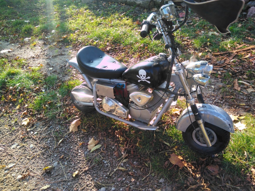 MINI CHOPPER PEP BOYS HARLEY MINIBIKE APC ELECTRA MOTOR CYCLE TWO ...