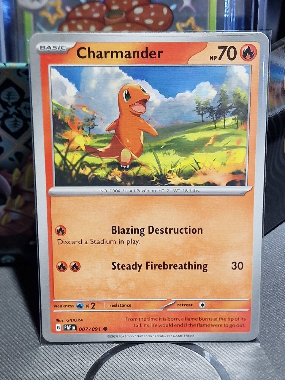 Charmander (PAF 007) Paldean Fates Karta Pokemon | Gdańsk | Kup teraz ...