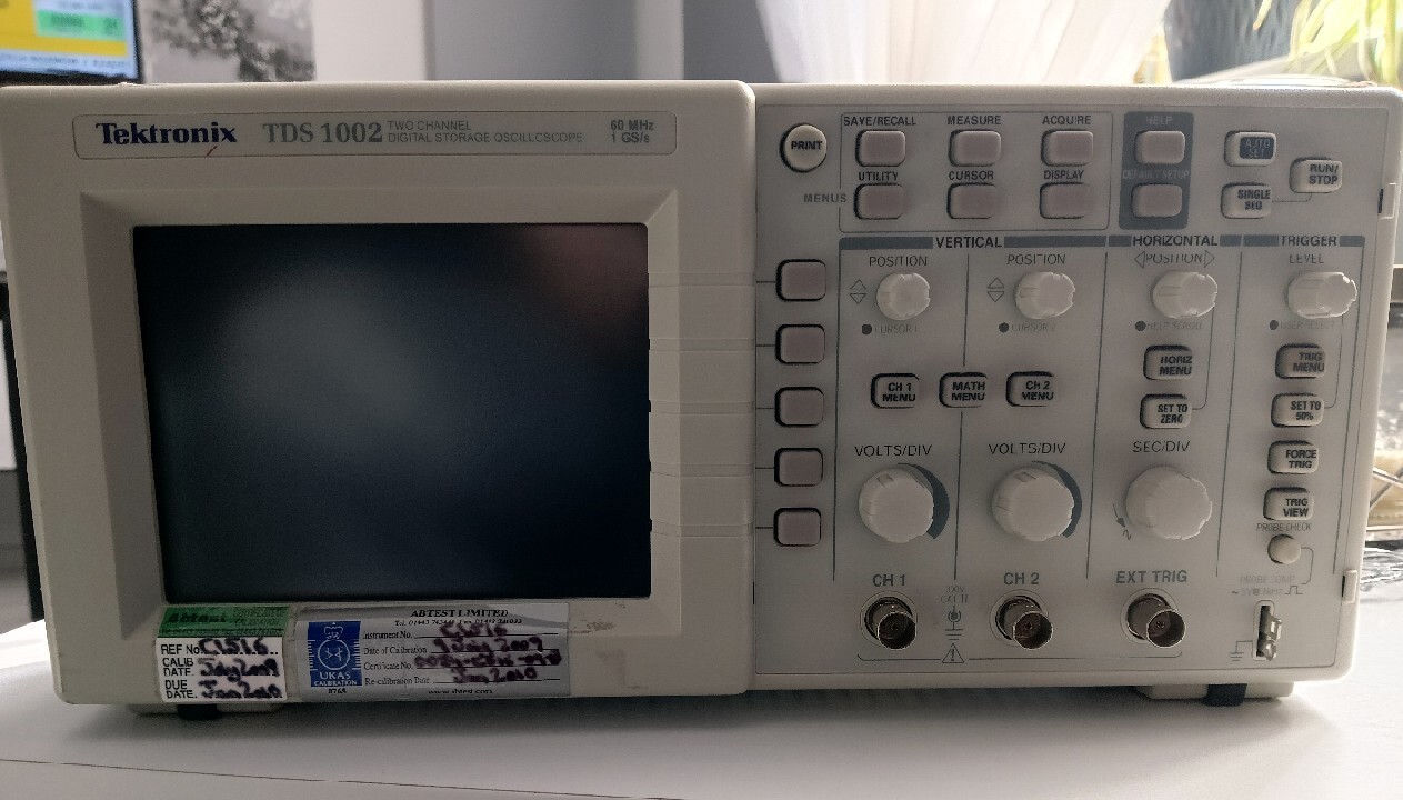 Oscyloskop Tektronix TDS1002, 60MHz ,1GS/s | Olkusz | Licytacja na ...