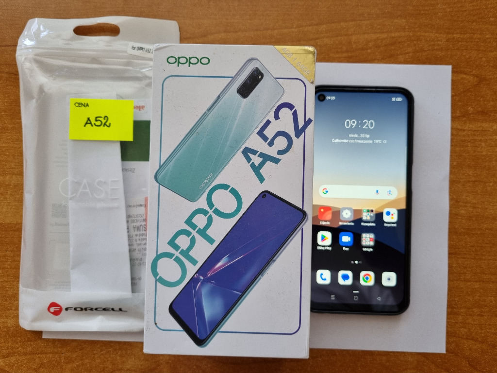 Smartfon w Smartfony Oppo A52 - Sklepy, Opinie, Ceny w Allegro.pl