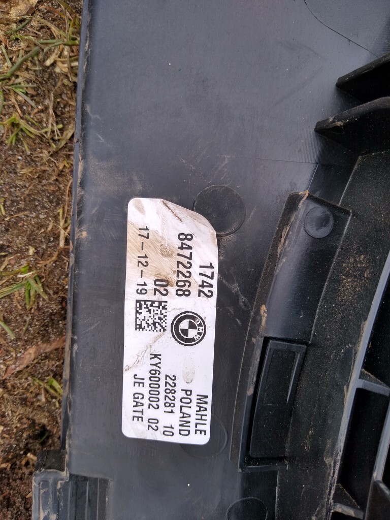 WENTYLATOR WIATRAK BMW G11 G12 G30 G31 17428472268 | Stare Kurowo | Kup ...