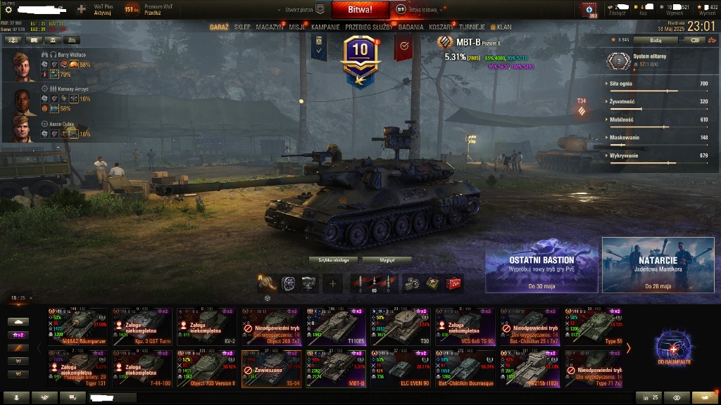 Konto World Of Tanks Godzilla MBT-B PREMKI | Ruda Śląska | Kup teraz na Allegro Lokalnie