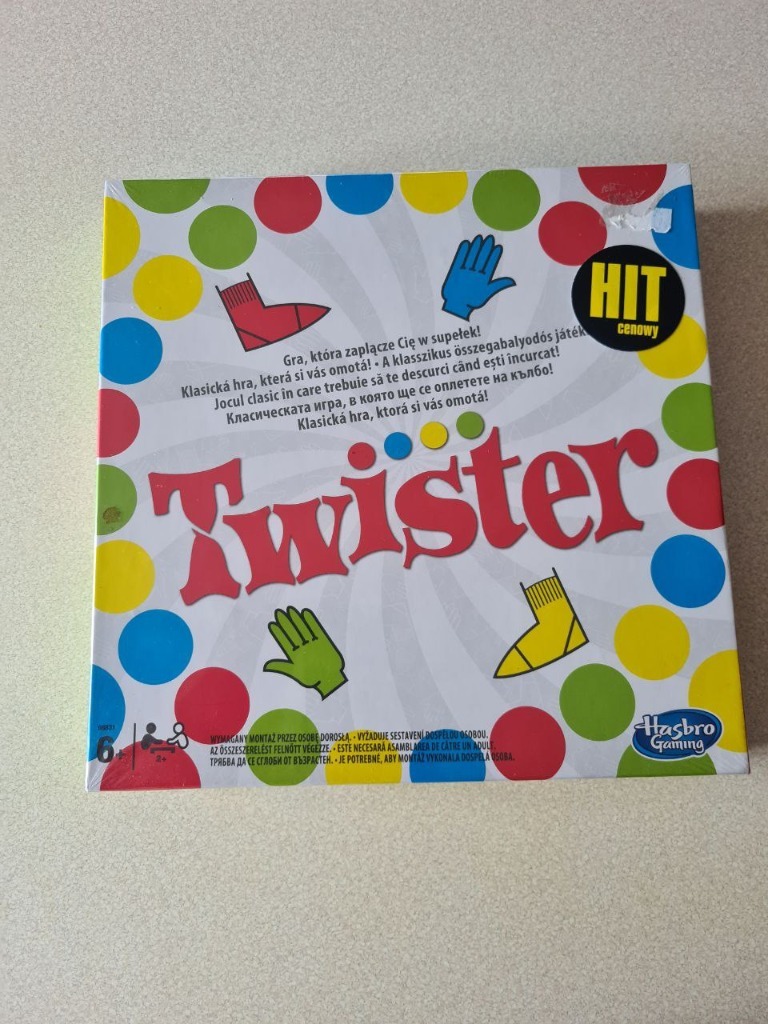 Hasbro - Gra Twister Nowa Wersja | Przeciszów | Kup teraz na Allegro ...