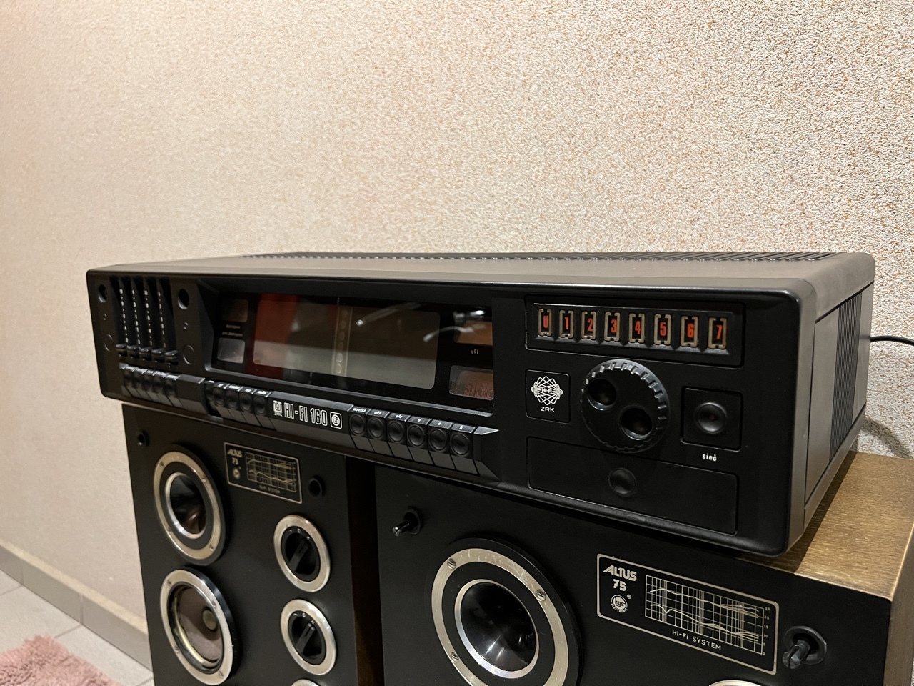 Unitra ZRK Hi-Fi 160 amplituner Unikat, antyk | Legnica | Kup teraz na ...