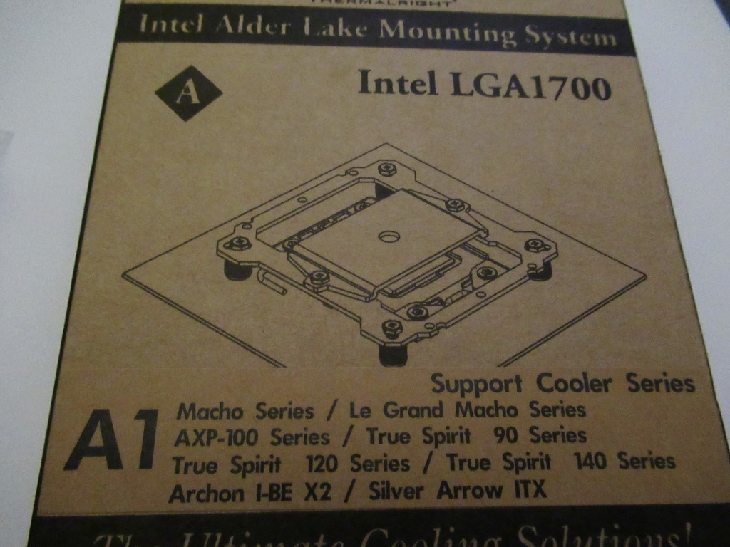 Thermalright LGA1700 A1 Adapter mocowania CPU pod lga 1700 1851 ...