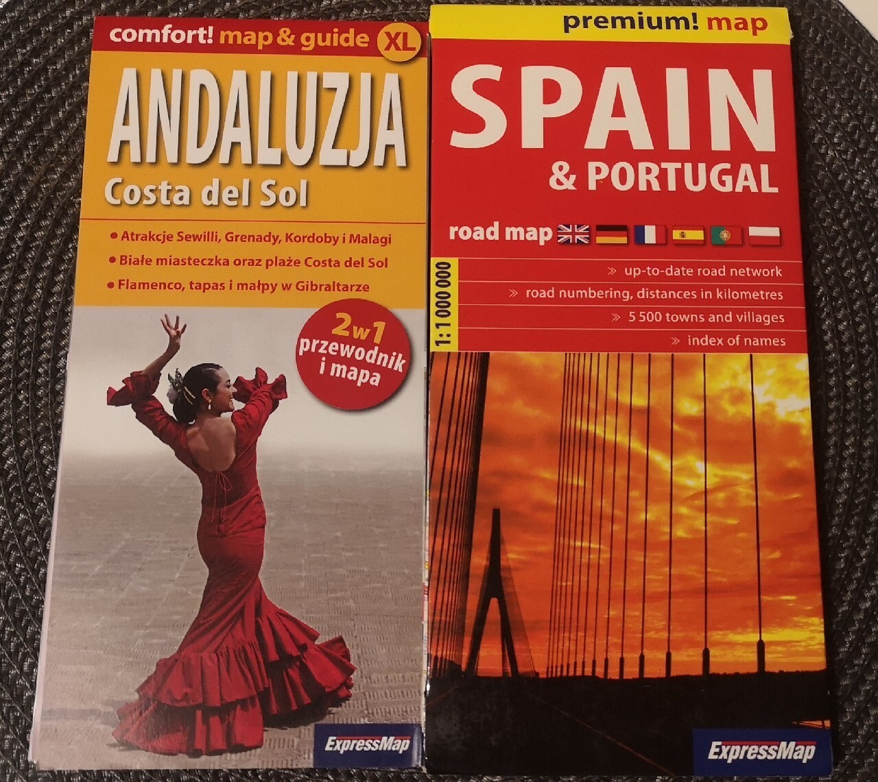 Mapa Andaluzja - Niska cena na Allegro.pl