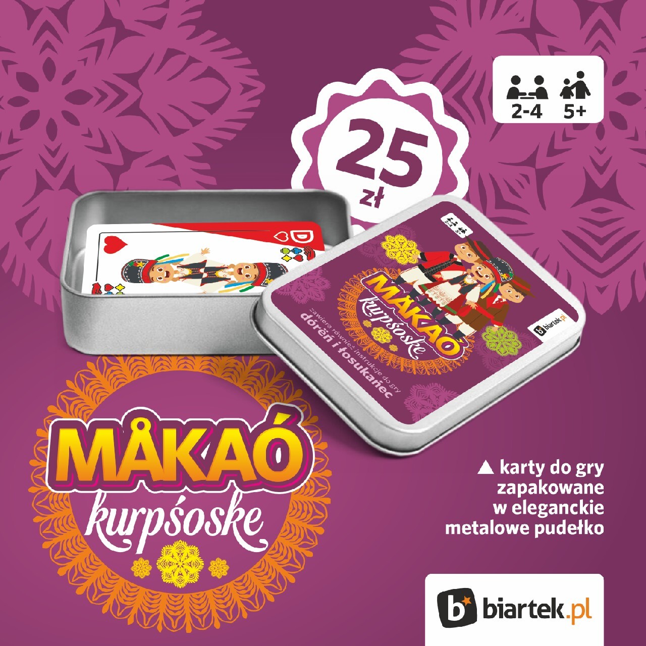 Karty do gry MAKAO kurpiowskie | Kadzidło | Kup teraz na Allegro Lokalnie