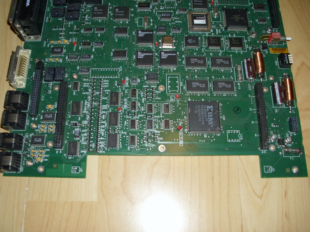 Płyta starej centrali, układy XILINX, MC68 | Skórzewo | Kup teraz na ...