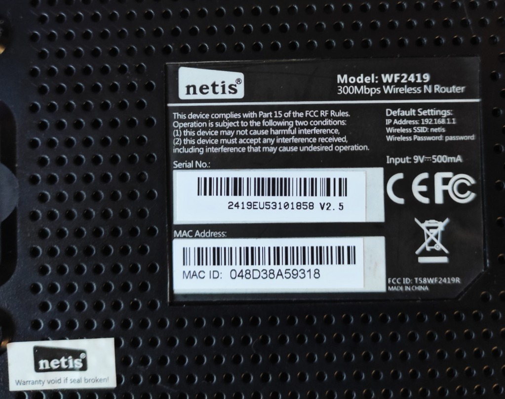 Router NETIS WF2419 WiFi N 300 Mbps WDS | Rabka-Zdrój | Kup teraz na ...