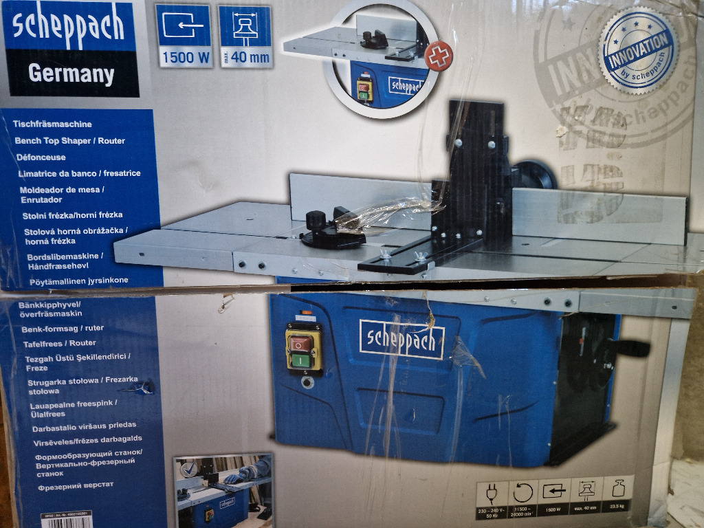 Frezarka dolnowrzecionowa stołowa Scheppach HF50 1 | Raszków ...