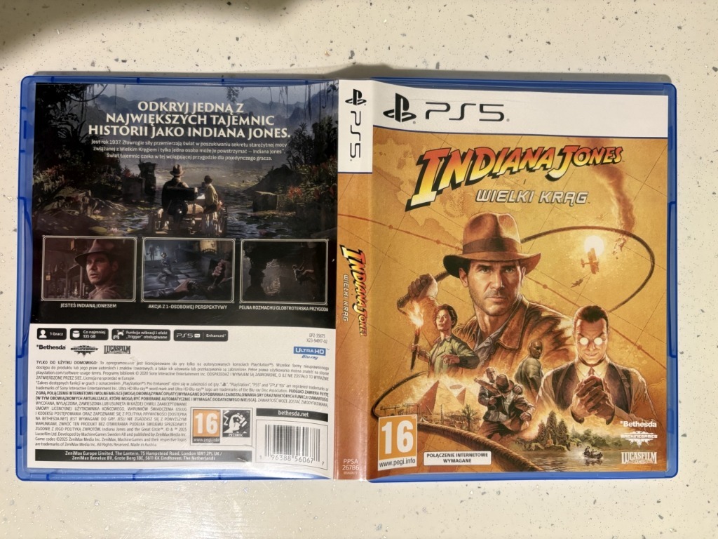 Indiana Jones i Wielki Krąg. PS5. Stan BDB. PL | Świętochłowice | Kup ...