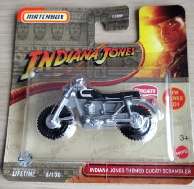 MATCHBOX Indiana Jones Ducati Scrambler | Poznań | Kup teraz na Allegro ...