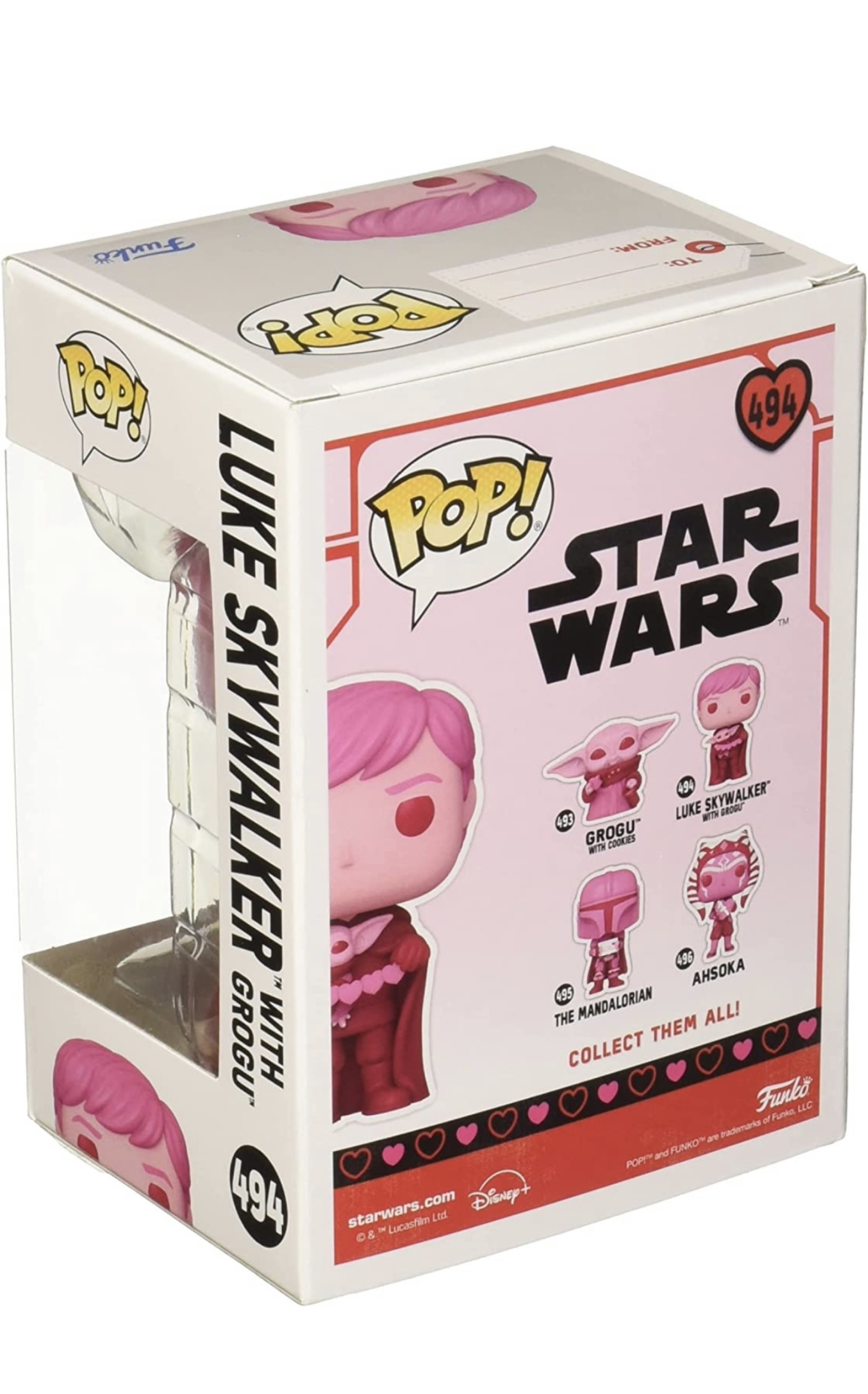 FUNKO POP! STAR WARS: Valentines Luke & Baby Yoda | Katowice | Kup ...