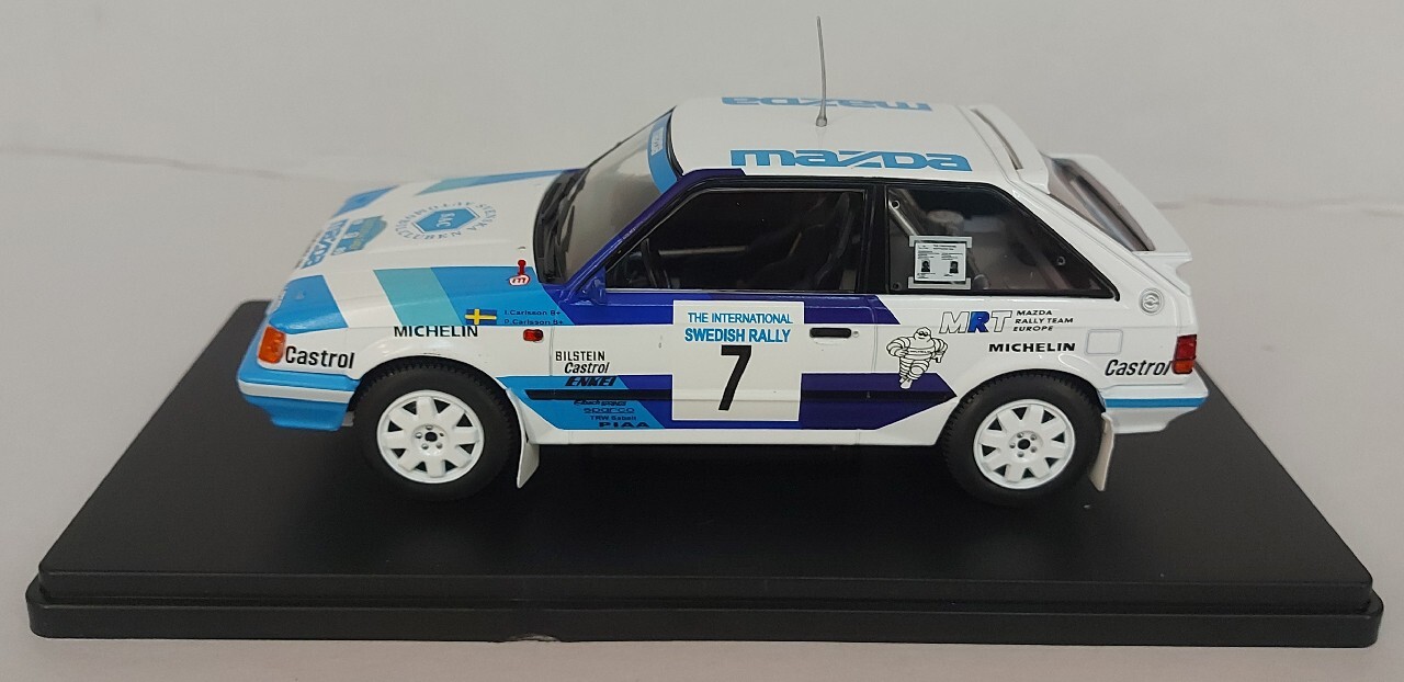 Mazda 323 4WD 1:24 Altaya Diecast WRC Rally | Nowa Ruda | Kup teraz na ...