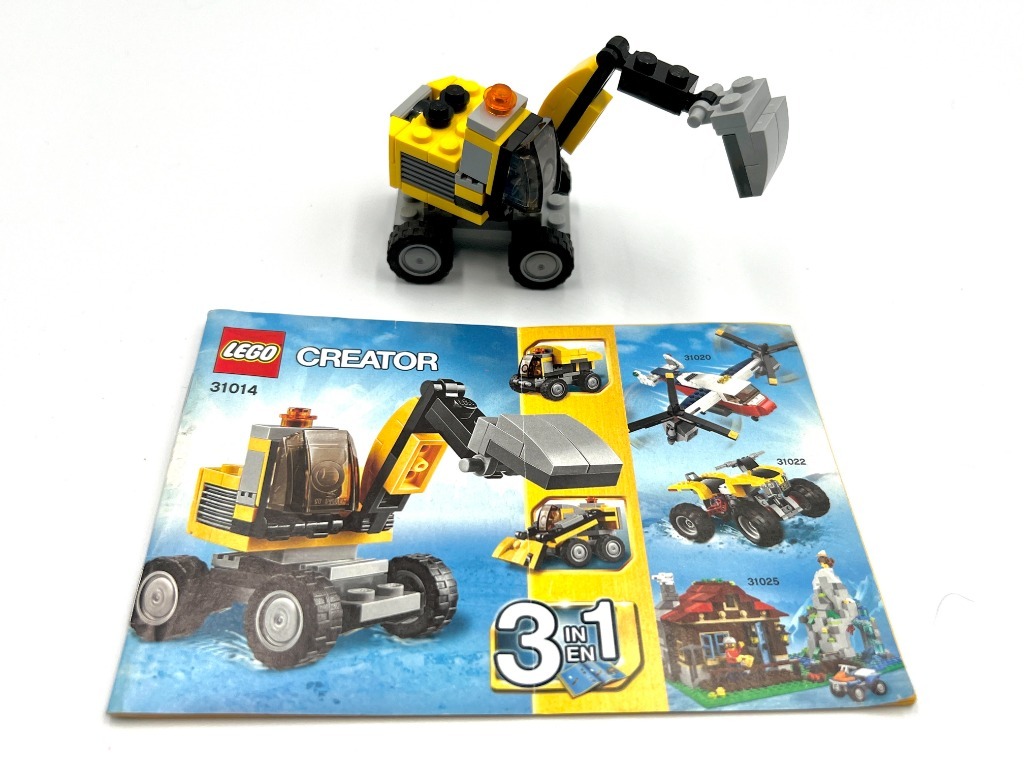 Lego Creator 31014 Power Digger 100% instrukcja | Poznań | Kup teraz na ...