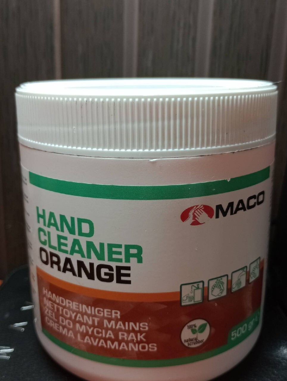 Pasta BHP MACO HAND CLEANER ORANGE 500g | Psary | Kup teraz na Allegro ...