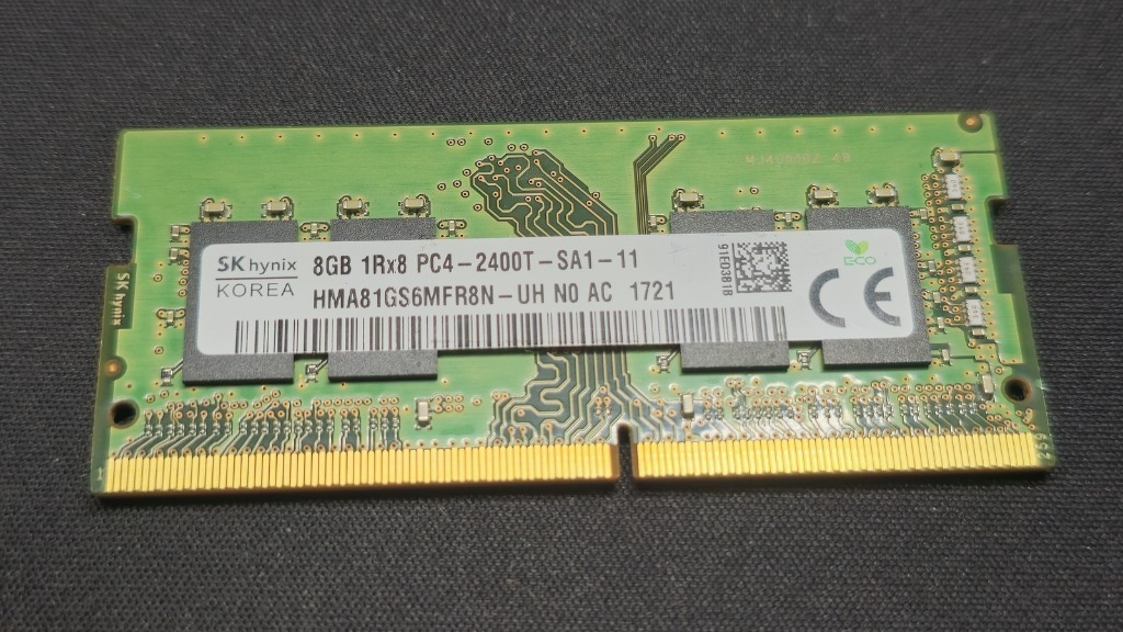 Pamięć RAM DDR4L SK hynix 8GB 1Rx8 PC4 2400T | Warszawa | Kup teraz na ...