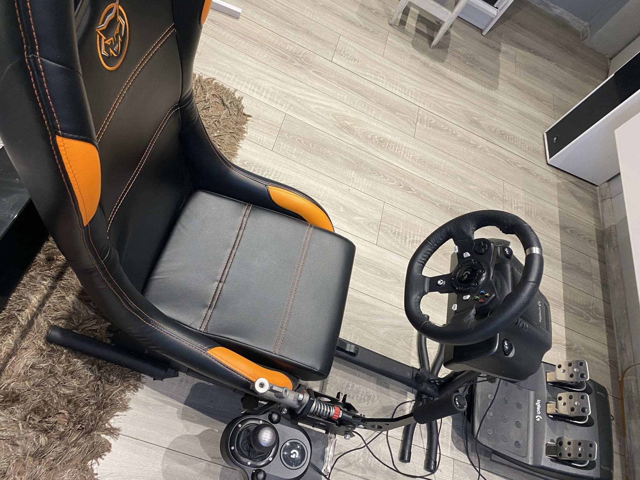 Kierownica logitech g20 + shifter + fotel | Skalmierzyce | Kup teraz na ...