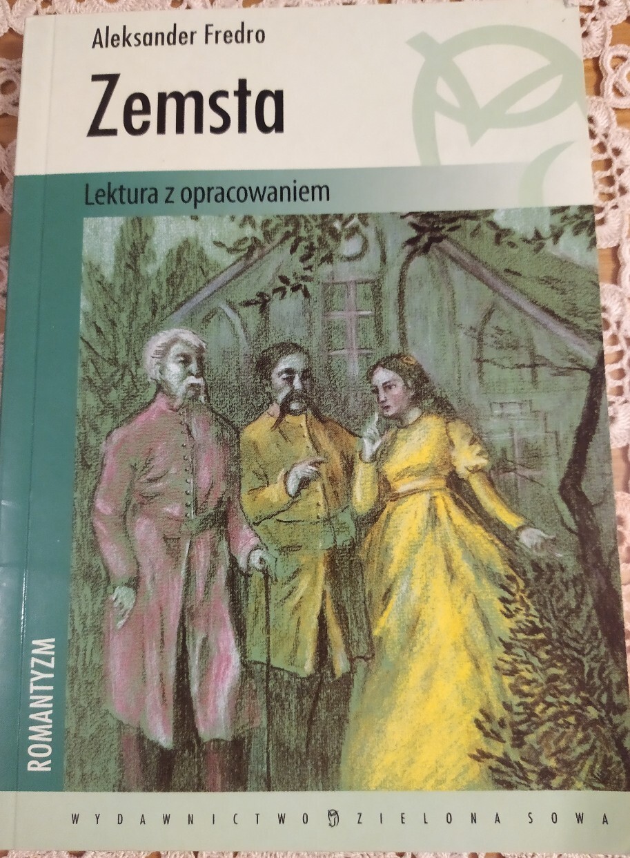 Zemsta A. Fredro lektury z opracowaniem GREG | Istebna | Kup teraz na ...