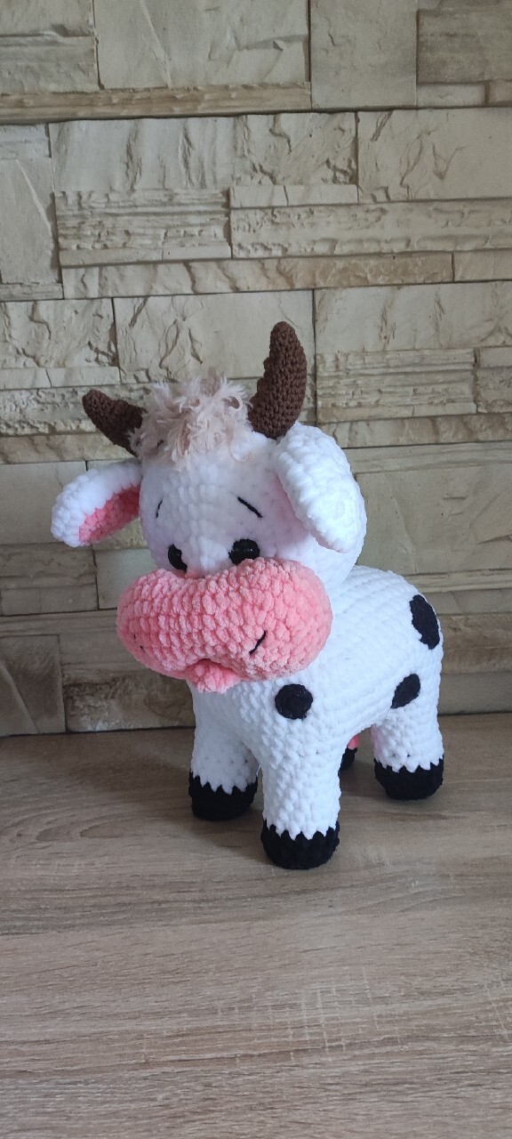 Krowa ręcznie wykonany na szydełku | Dobre Miasto | Kup teraz na ...