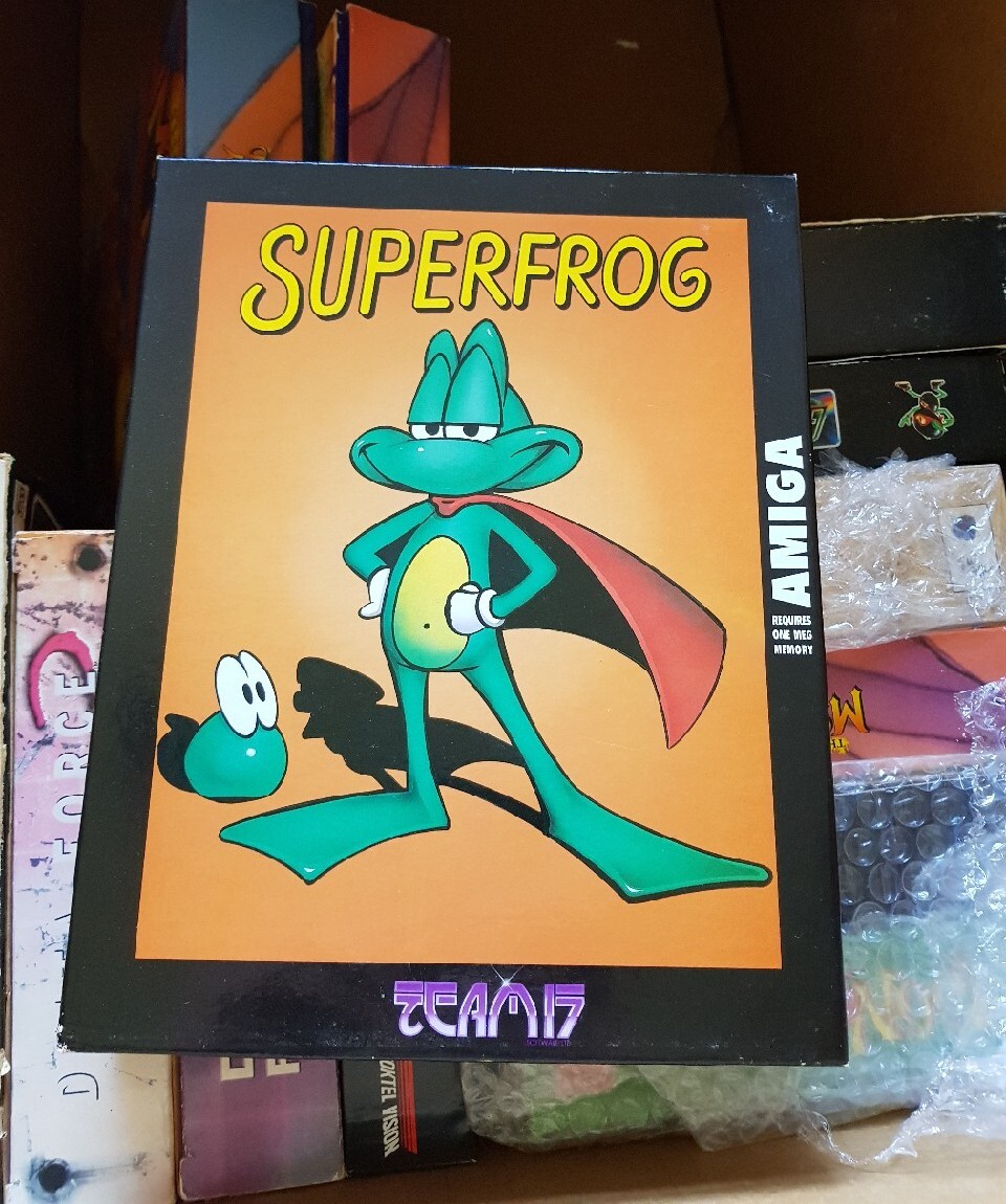 Superfrog Amiga Big Box | Częstochowa | Ogłoszenie na Allegro Lokalnie