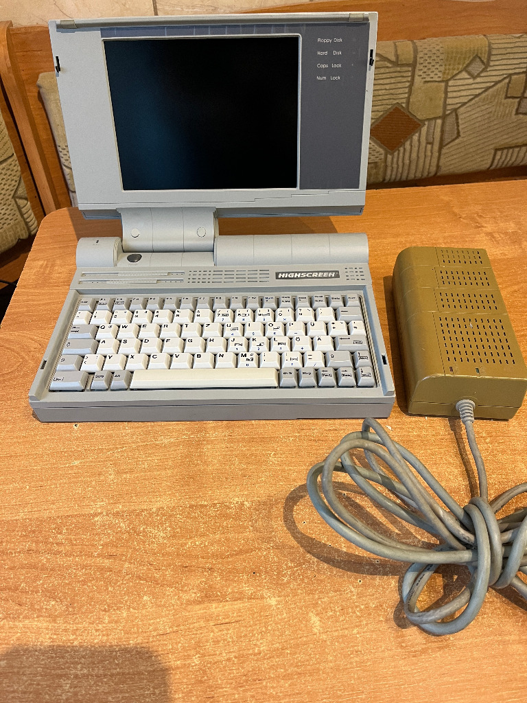 Laptop Highscreen 386 sx 33 | BYDGOSZCZ | Kup teraz na Allegro Lokalnie