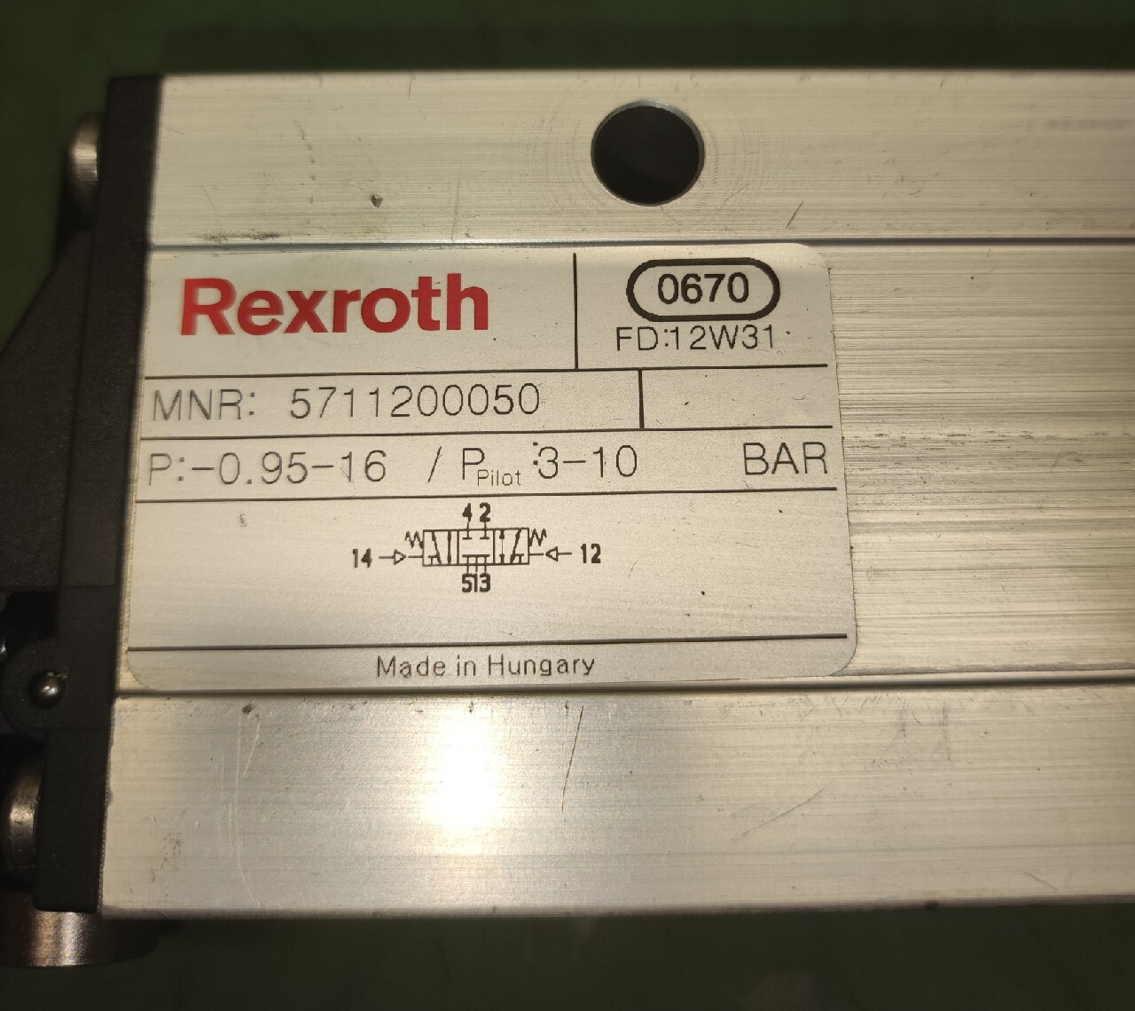 Zawór Rexroth MNR 5711200050 | Katowice | Kup teraz na Allegro Lokalnie