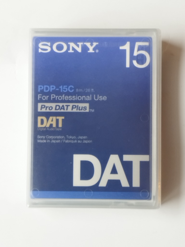 Kaseta PRO DAT PLUS SONY 15 10 sztuk | Koleczkowo | Kup teraz na Allegro Lokalnie