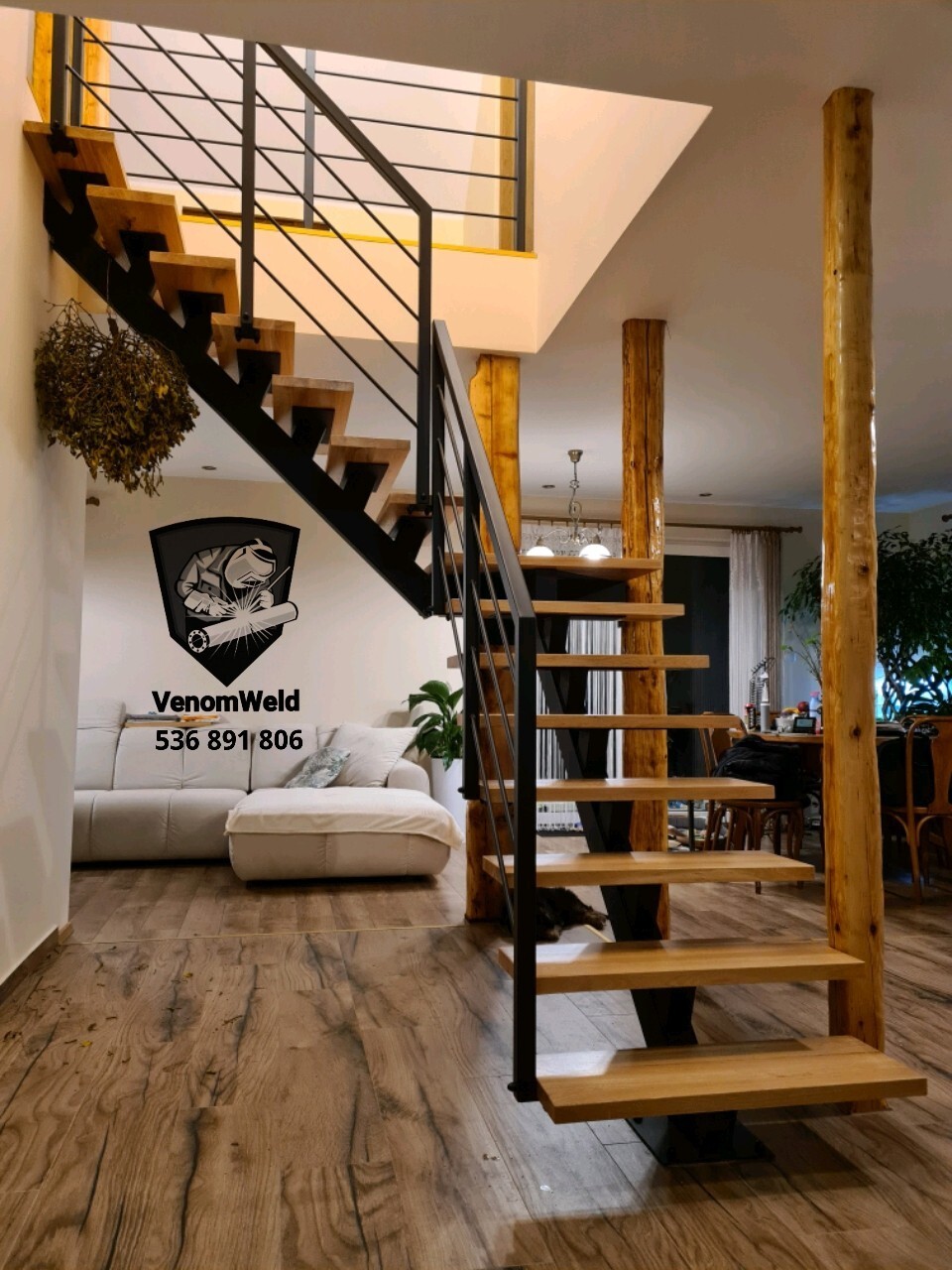 Schody stalowe metalowe nowoczesne samonośne loft | Skarżysko-Kamienna ...