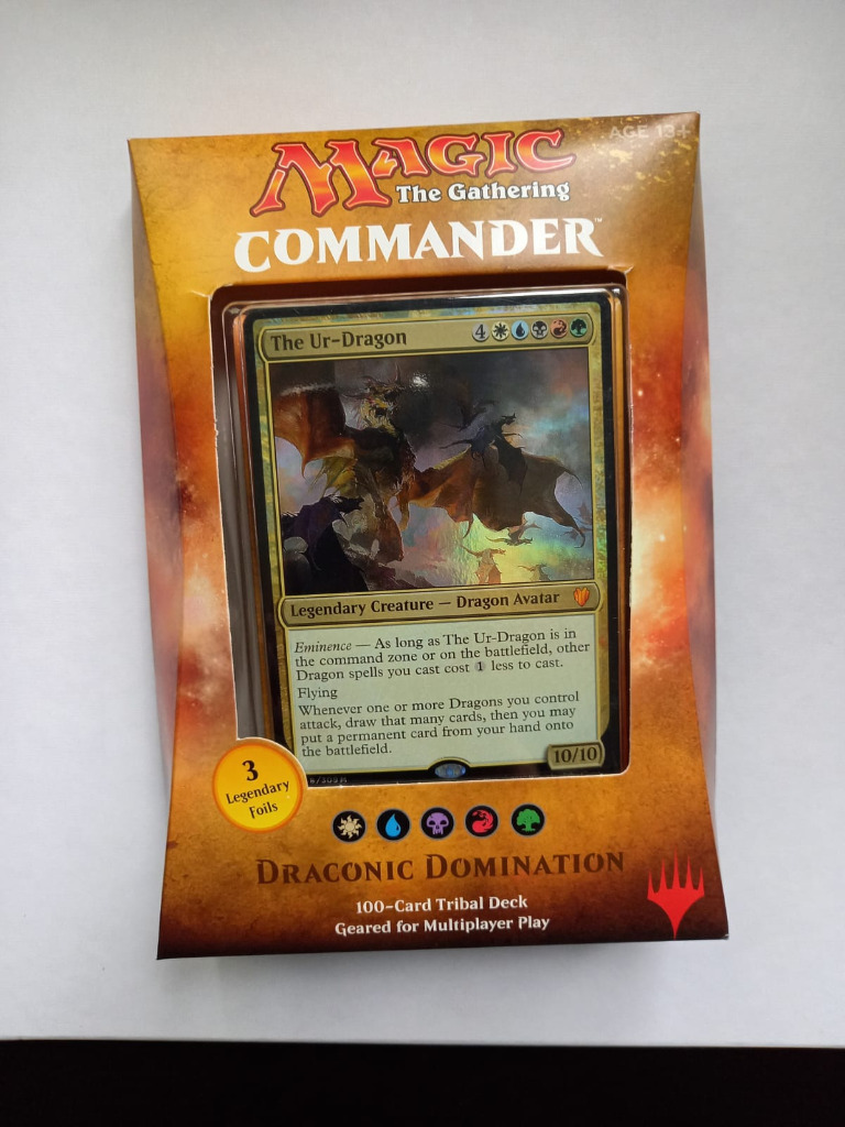 MTG Commander 2017 - Draconic Domination SEALED | Warszawa | Kup teraz ...