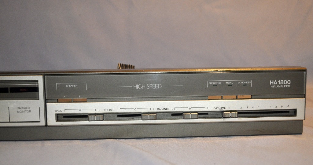 Panel przedni wzmacniacz Telefunken HA 1800 | Staszów | Kup teraz na ...