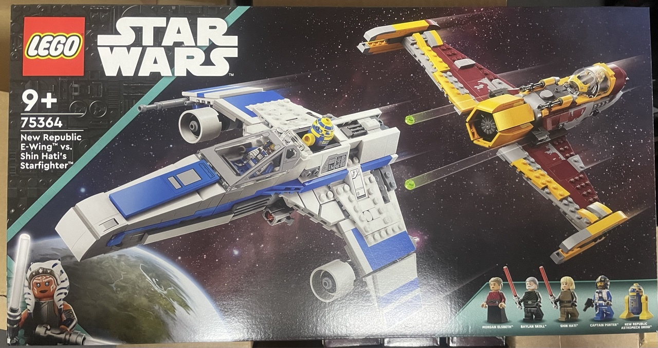 LEGO Star Wars EWing j Republiki kontra Myśliwiec Shin Hati 75364 ...