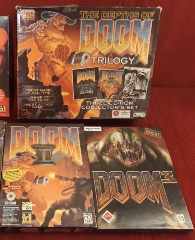 Doom II, Doom 3, Doom Trilogy, Final Doom, Sigil - BIG BOX PC | Cieszyn ...