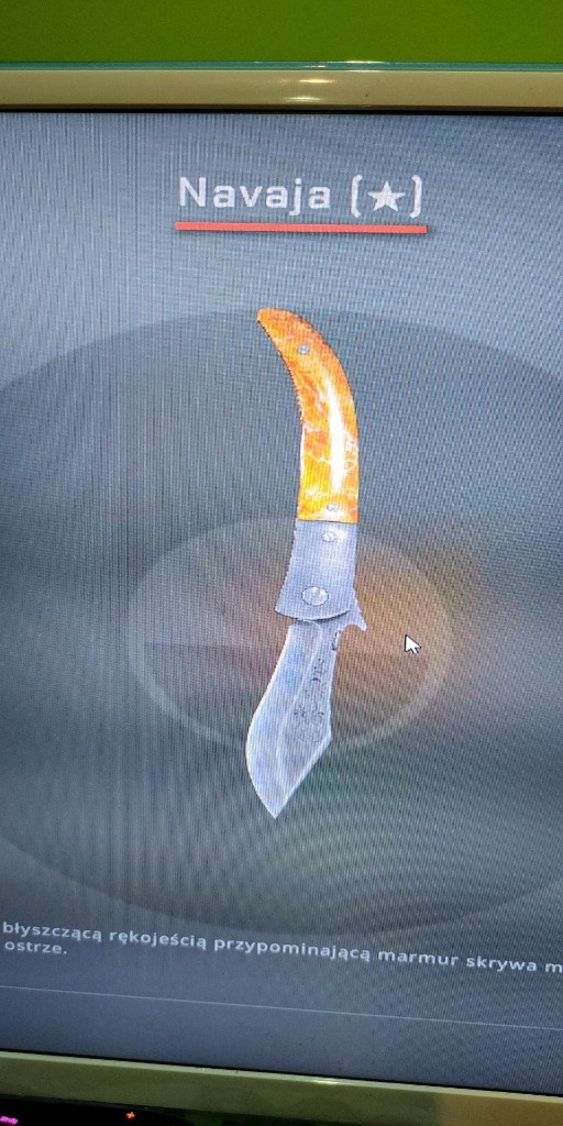 Kosa Navaja skin CS GO | Krasne | Kup teraz na Allegro Lokalnie