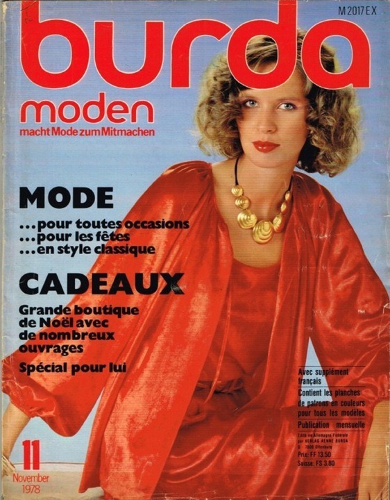 BURDA 11 / 1978 + wykroje | Konin | Kup teraz na Allegro Lokalnie