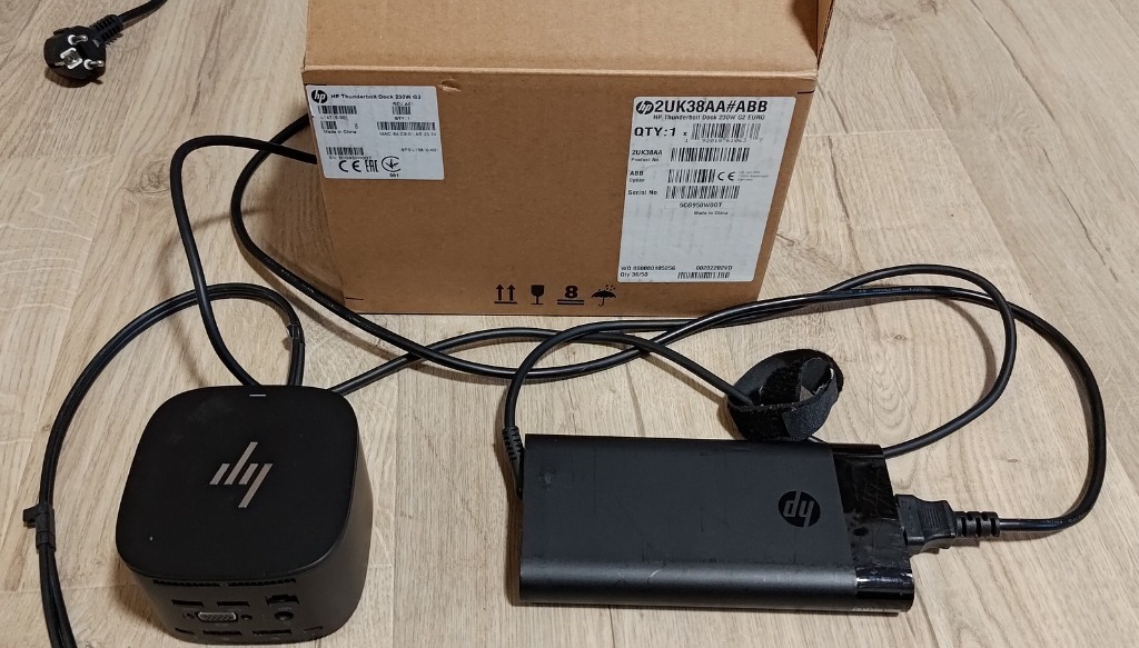 Dock HP Thunderbolt 230W 2UK38AA ABB dzielona wtyczka każde USBC | Łódź ...