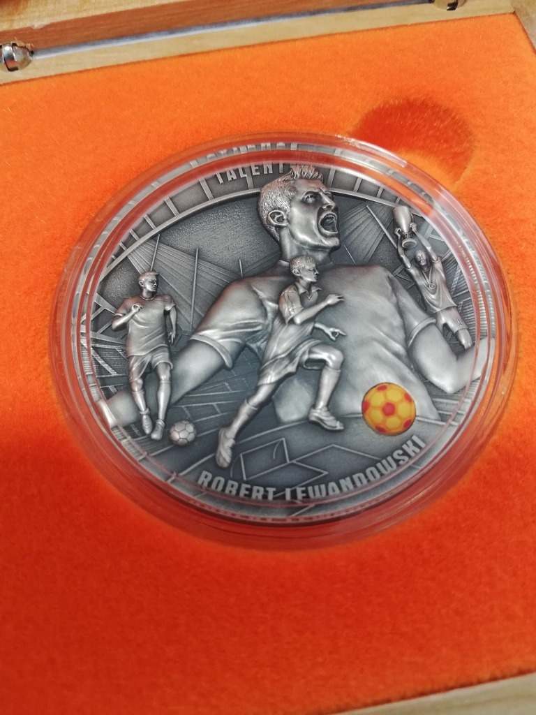 Moneta Robert Lewandowski, Droga do Marzeń TALENT | Sokołów Podlaski | Kup teraz na Allegro Lokalnie