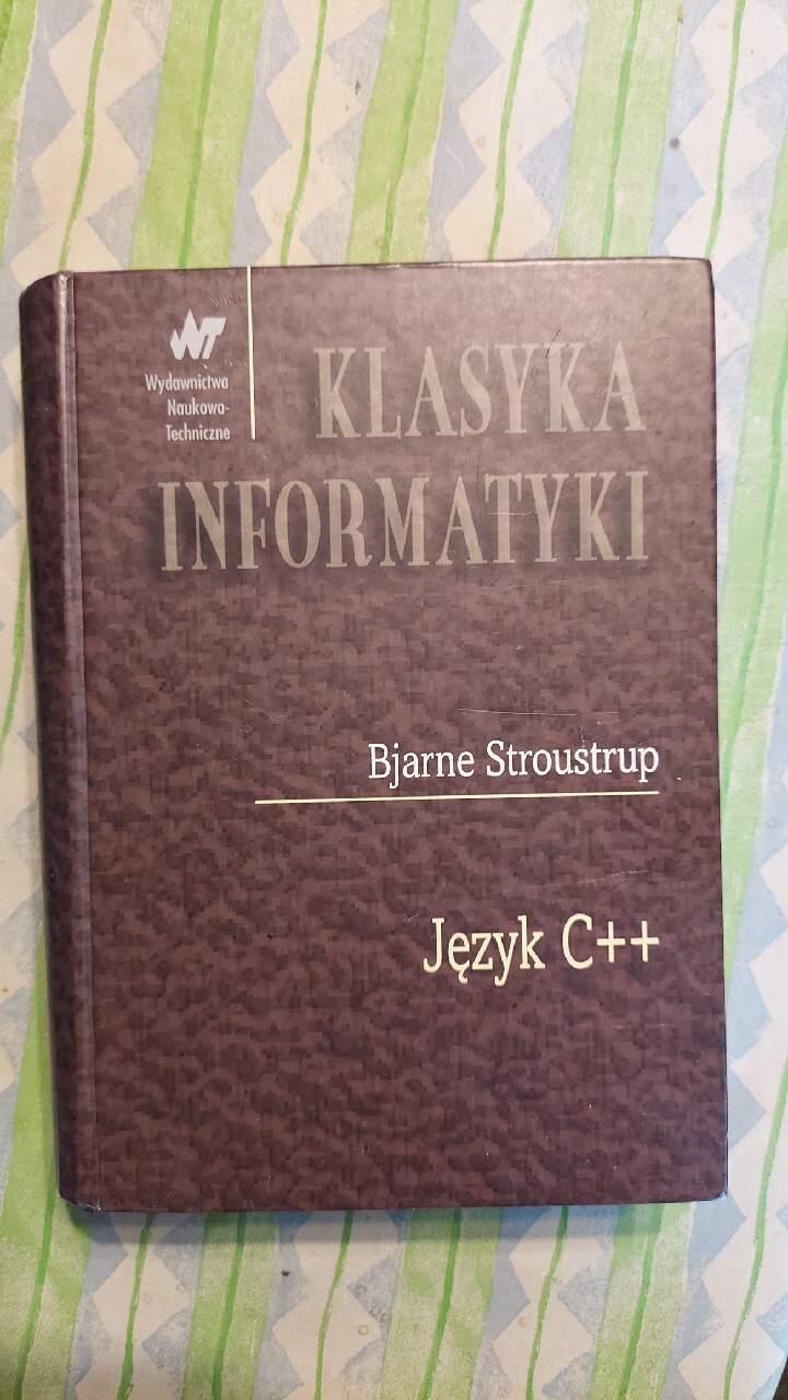 Bjarne Stroustrup: Klasyka informatyki - Język C++ | Bydgoszcz | Kup ... Bjarne Stroustrup: Klasyka informatyki - Język C++ | Bydgoszcz | Kup ...