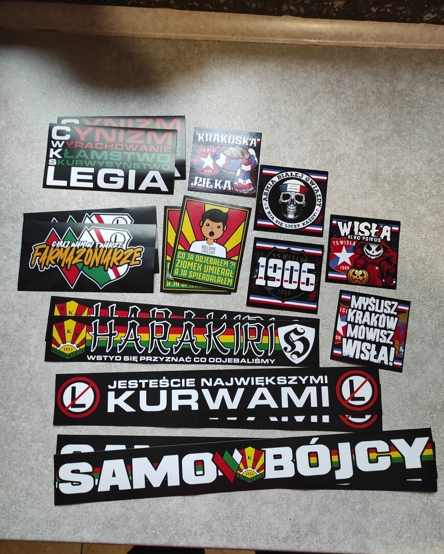 Vlepki Wisły + anty legia | Zator | Kup teraz na Allegro Lokalnie