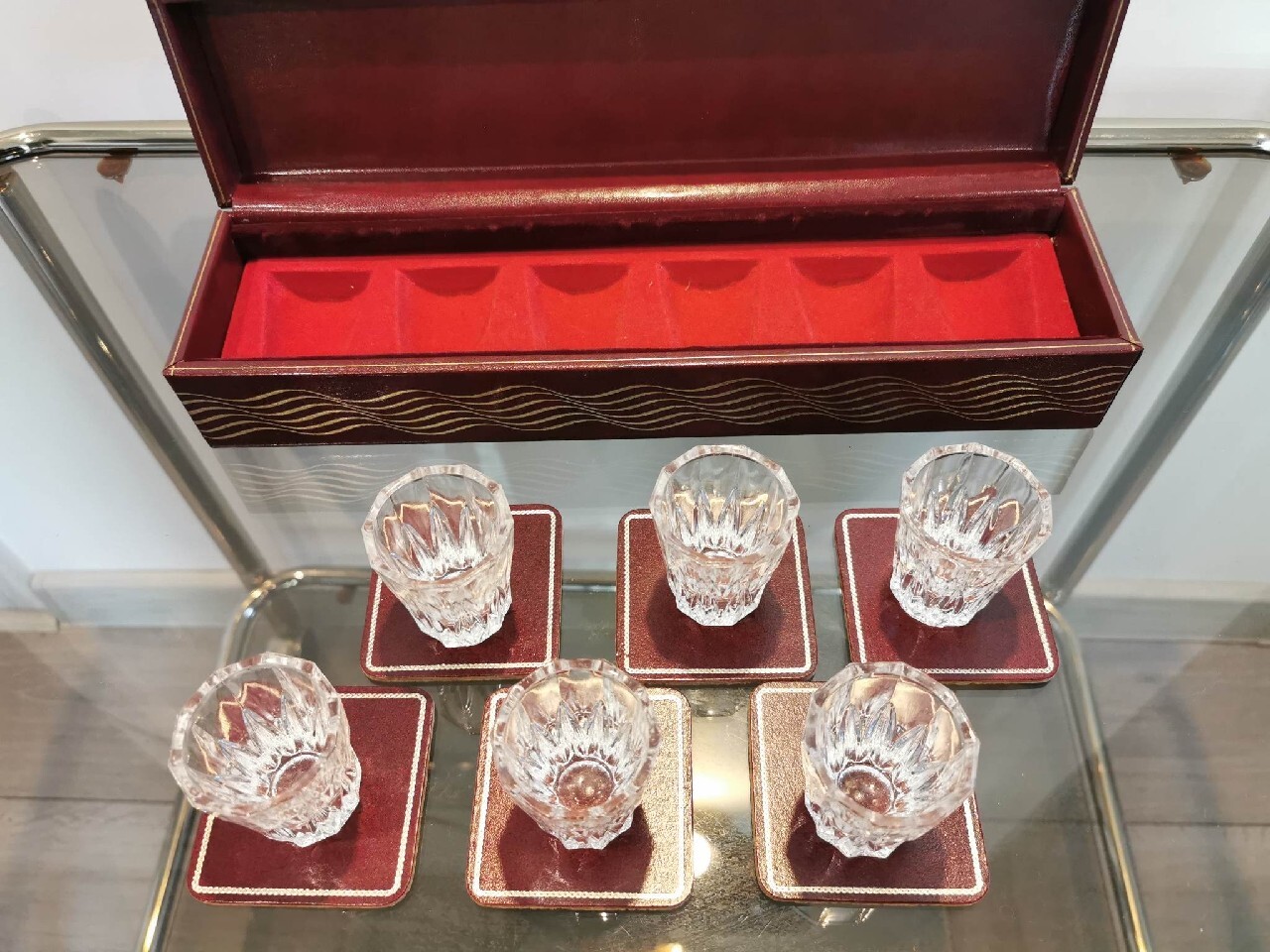 Kryształowe kieliszki do szotów Design Philipp | Rokitki | Ogłoszenie ...