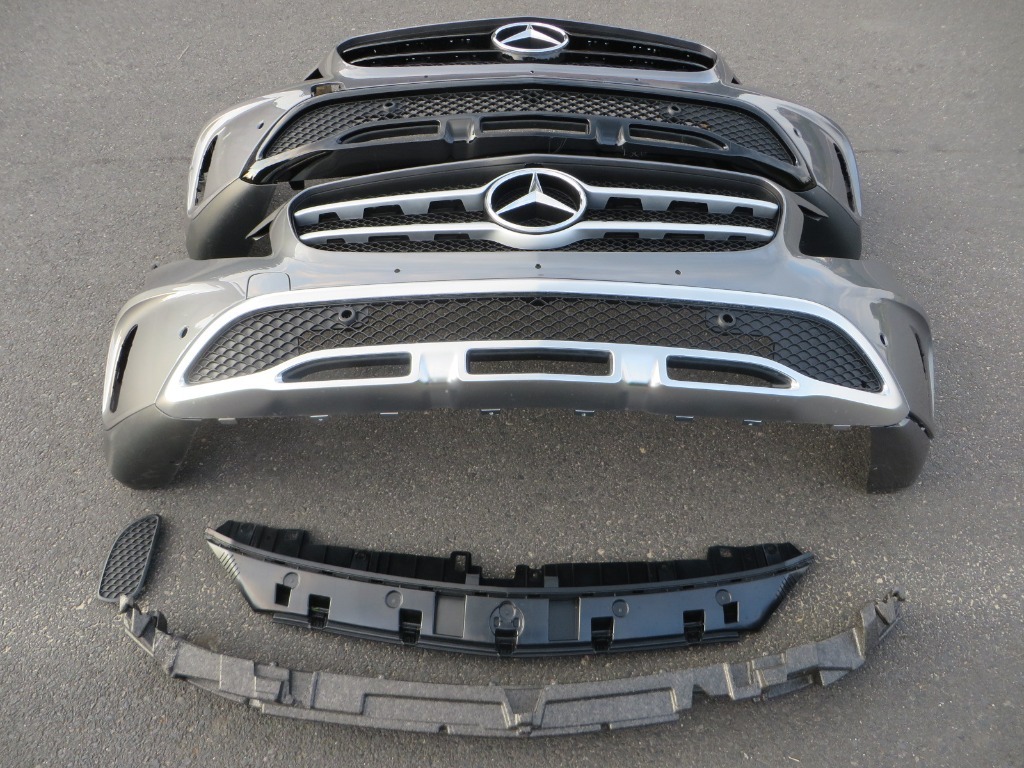 Mercedes GLA A156 X156 Lift zderzak przedni atrapa chrom | Poznań ...